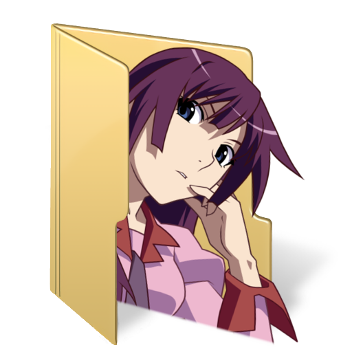 Bakemonogatari Folder Icon by dumpy100 on DeviantArt