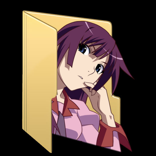 Bakemonogatari Folder Icon by dumpy100 on DeviantArt