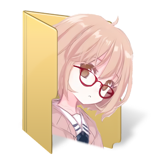 Kyoukai no Kanata Folder Icon by dumpy100 on DeviantArt