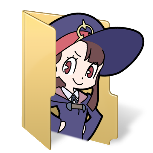 Little Witch Academia Folder Icon by dumpy100 on DeviantArt