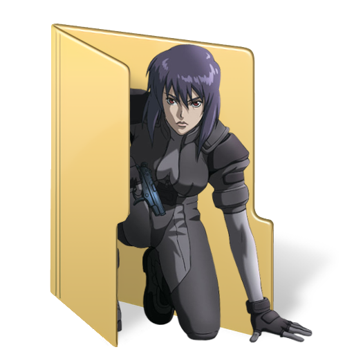 Ghost in the Shell Folder Icon by dumpy100 on DeviantArt