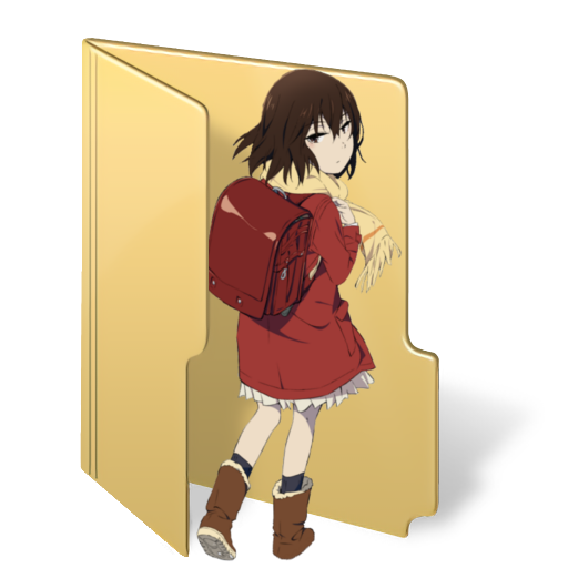 Boku dake ga Inai Machi Folder Icon by dumpy100 on DeviantArt