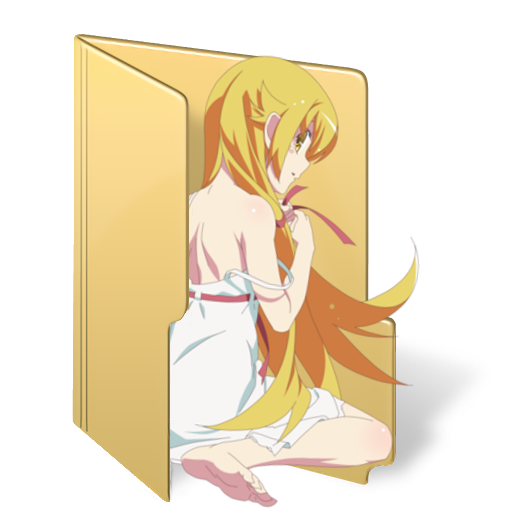 Monogatari Shinobu Folder Icon by dumpy100 on DeviantArt