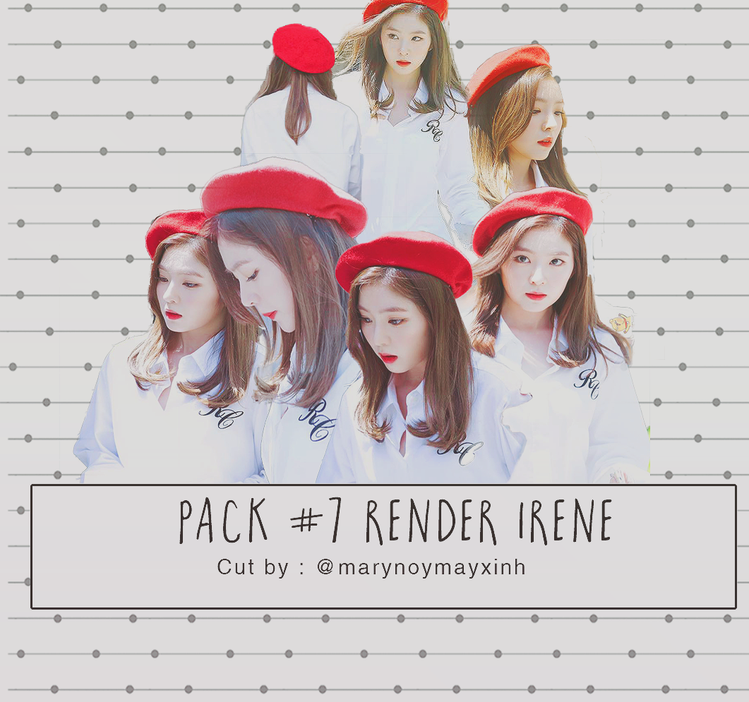 PACK RENDER IRENE BY MARYNOYMAYXINH by marynoymayxinh on DeviantArt