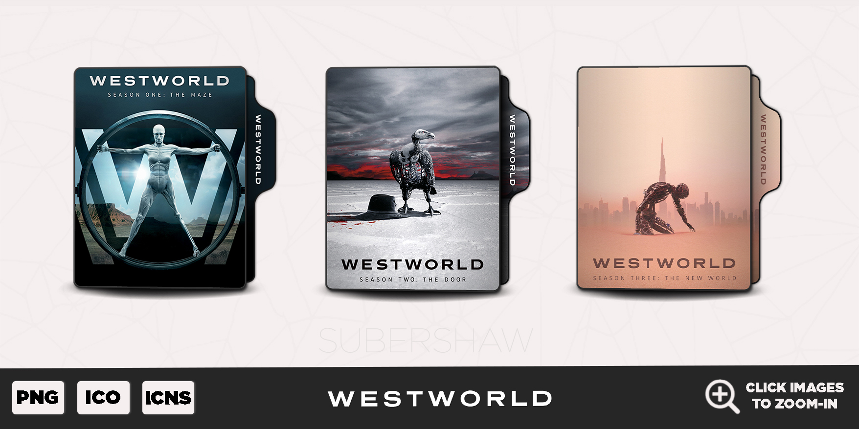 West World Seasons Folder Icon Pack by SuberShaw on DeviantArt