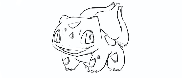 Bulbasaur Sketch by Madame-Boo on DeviantArt