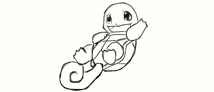 Squirtle Sketch by Madame-Boo on DeviantArt