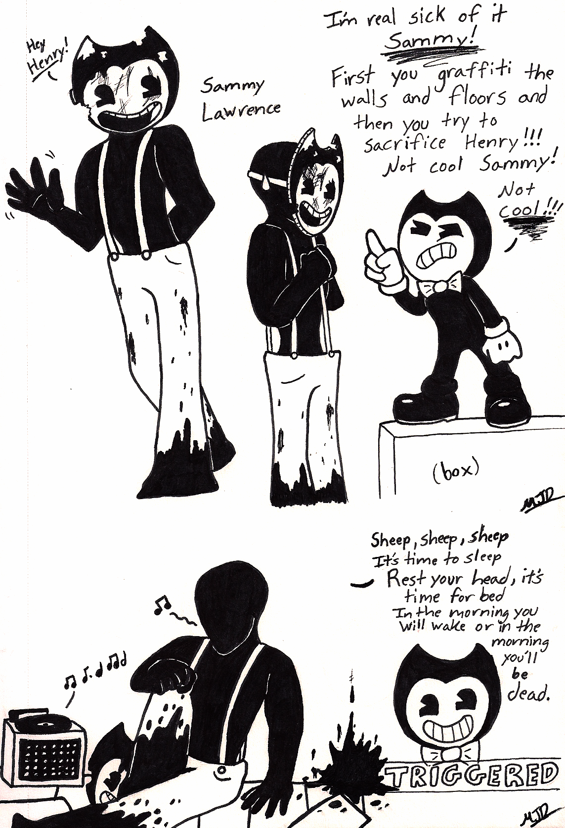 Inktober: Sammy Lawrence by MeetJohnDoe on DeviantArt