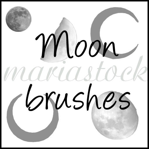 moon brushes by mariastock on DeviantArt