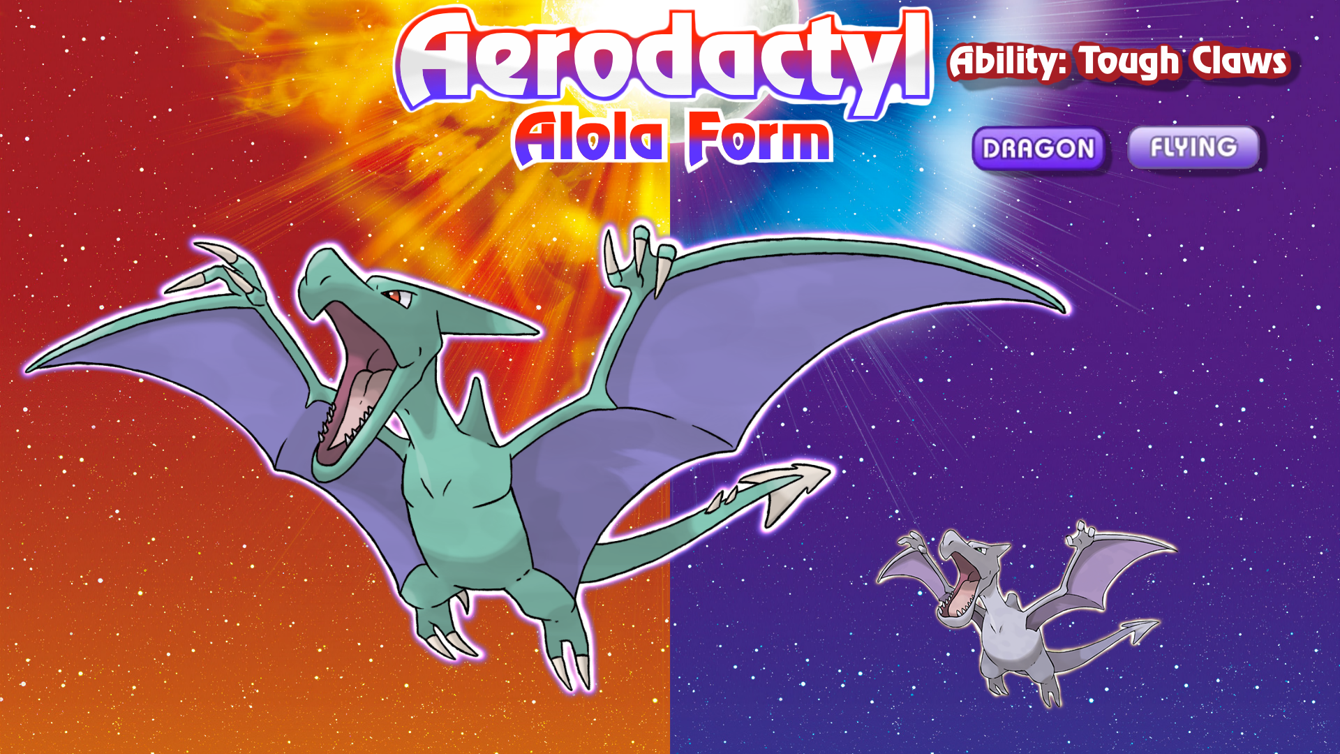 Alolan Form Aerodactyl by ConnorGotchi on DeviantArt