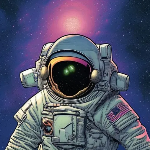 Astronaut by EAZYE141 on DeviantArt