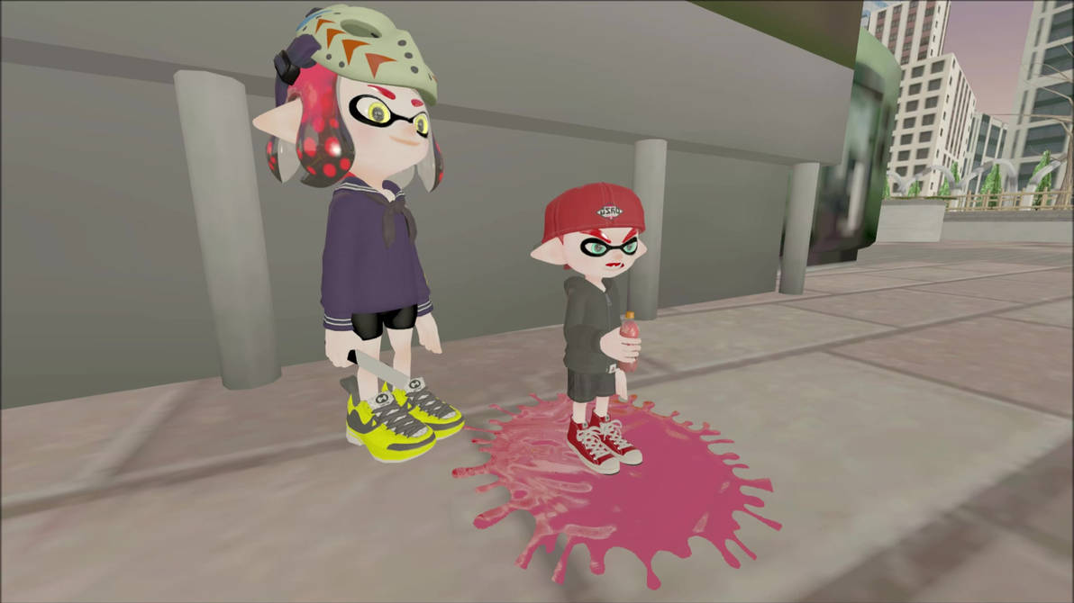 Vanna scare Inkling Little Apple by Yusaku-Ikeda on DeviantArt
