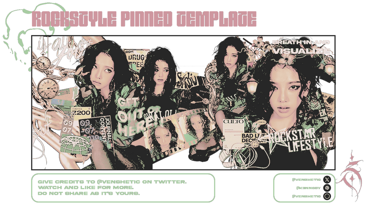 ROCKSTYLE PINNED TEMPLATE #11 by venshetic on DeviantArt