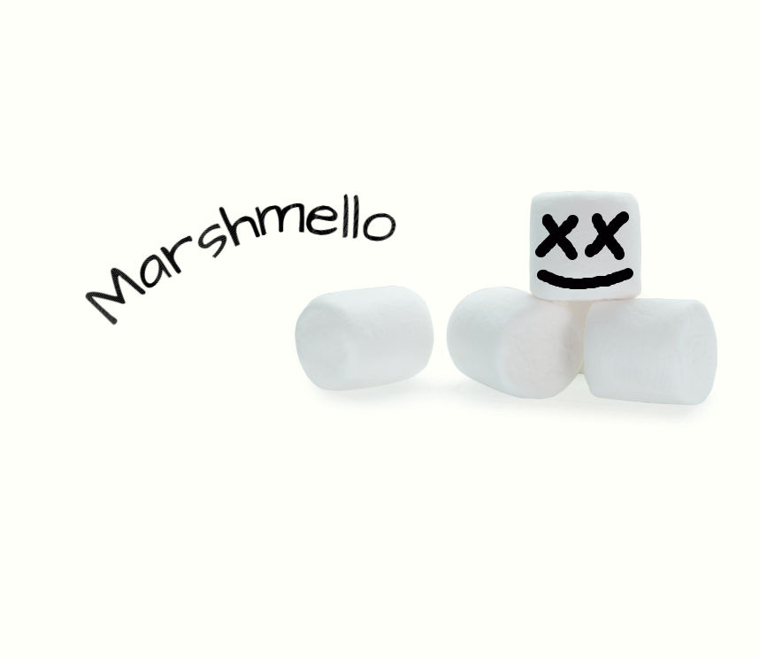 Marshmello with Marshmallows by EDM-Artist on DeviantArt
