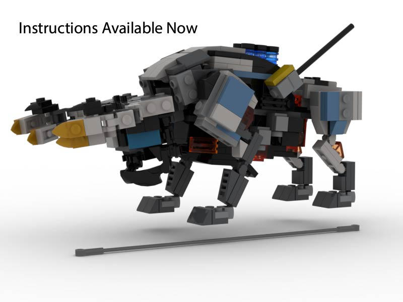 Lego Horizon Zero Dawn Trampler Instructions by TYLeg0Lord22 on DeviantArt
