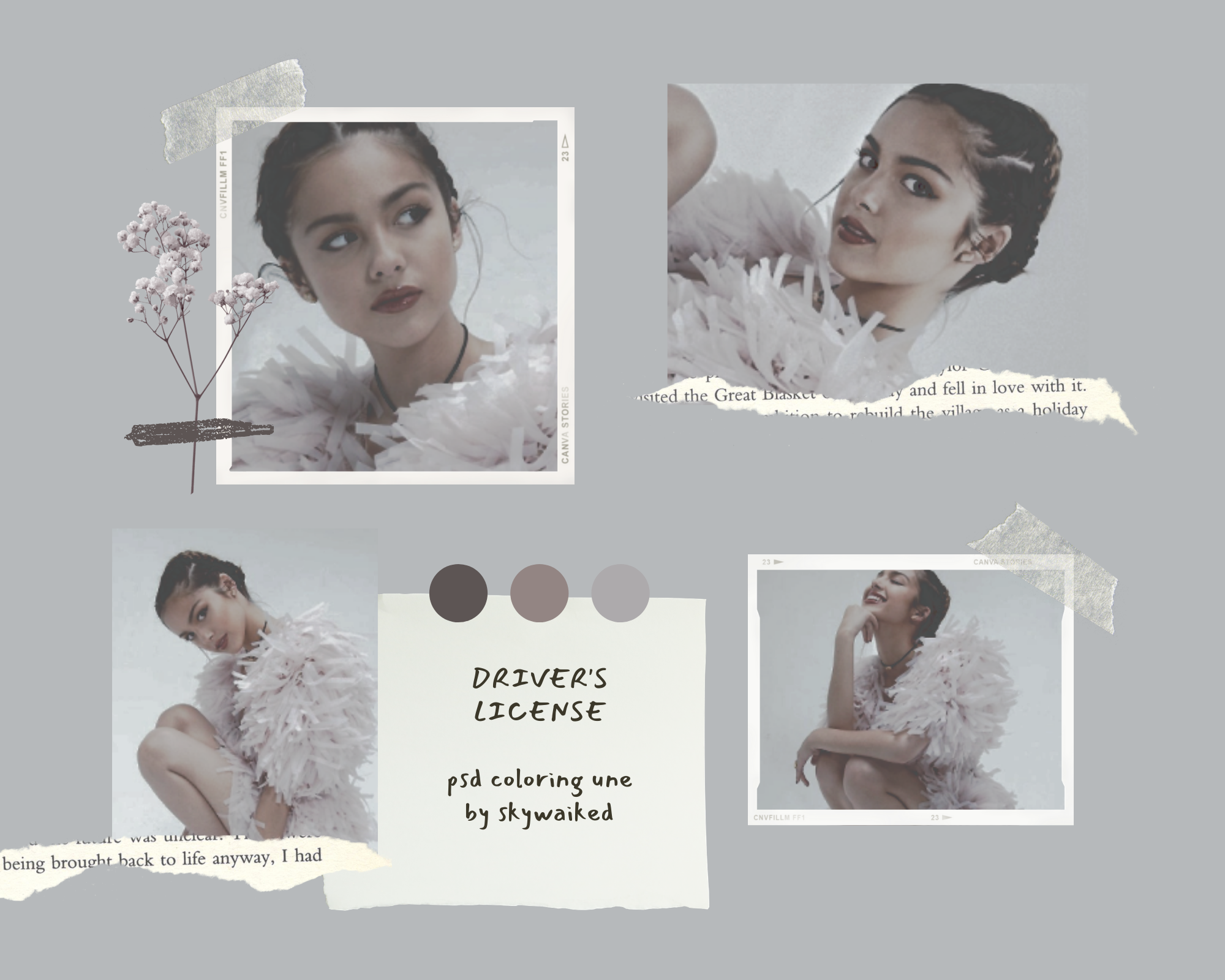 DRIVER'S LICENSE. ( psd coloring une ) by skywaIked on DeviantArt