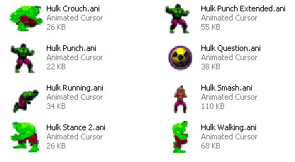 The Hulk Cursor Pack by Superman8193 on DeviantArt