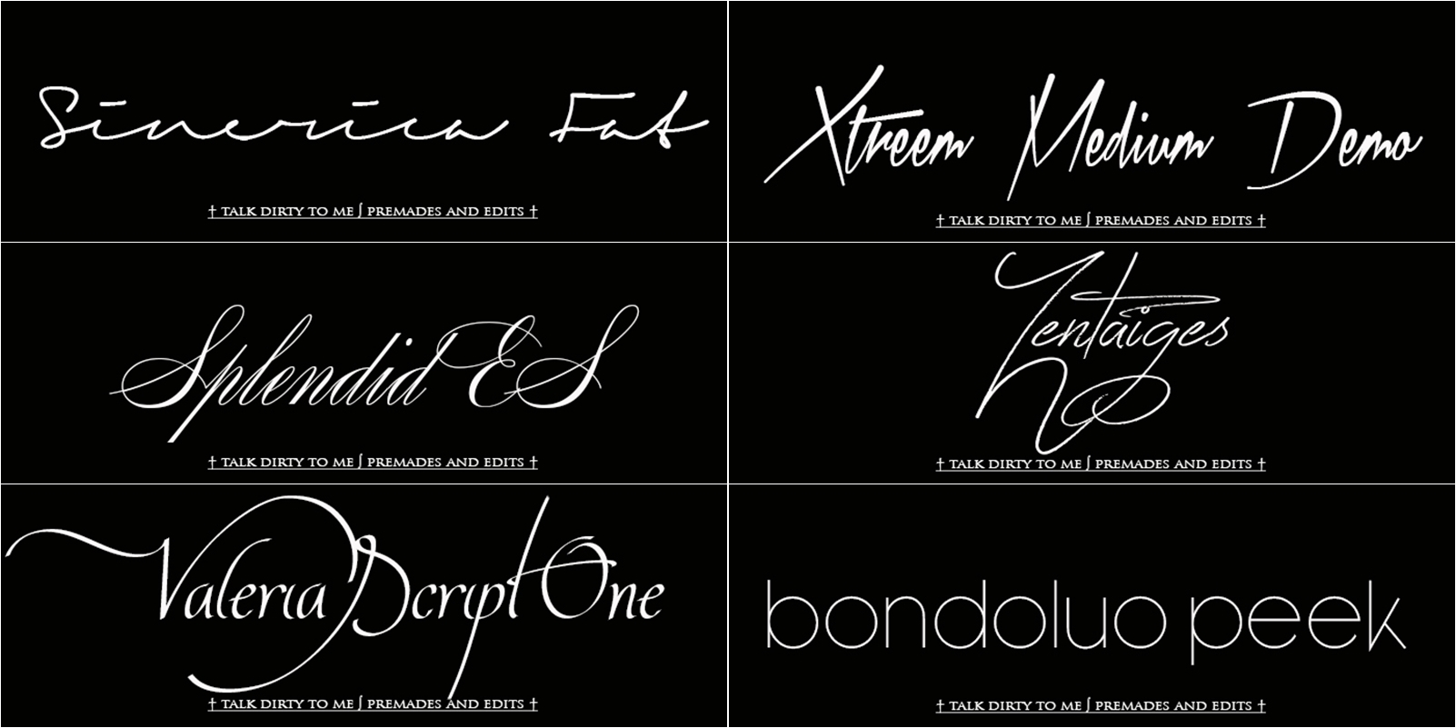 Font Pack 3 by KatherineBelladonna on DeviantArt