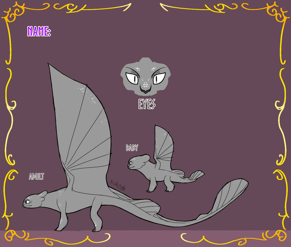 HTTYD Lightfury (F2U PSD FILE) by KlausIsReal on DeviantArt