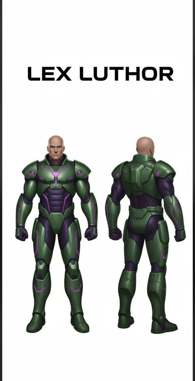 Lex luthor conception character by Gkolom7 on DeviantArt