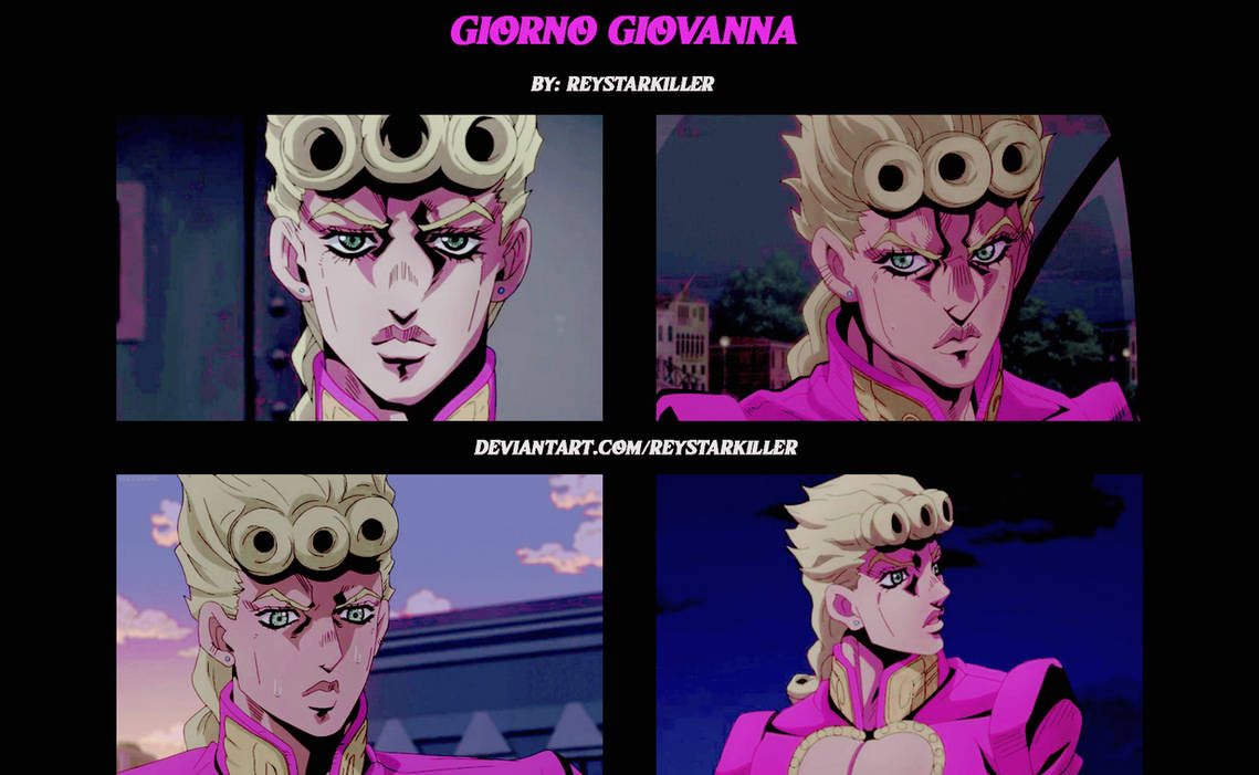 Giorno Giovanna - PSD #05 by reystarkiller on DeviantArt