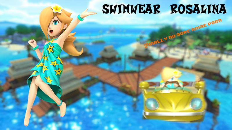Swimwear Rosalina In Mkwii By Alfredreboot On Deviantart