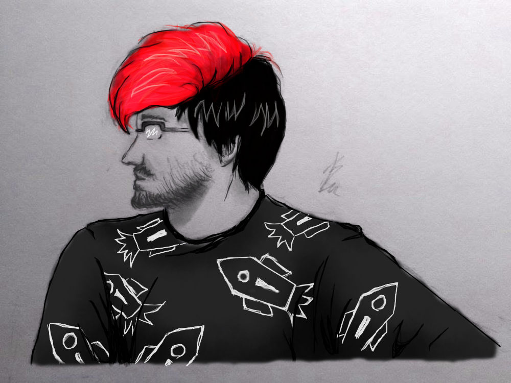 Markiplier from the LIVESTREAM w/ colors by Parlag on DeviantArt