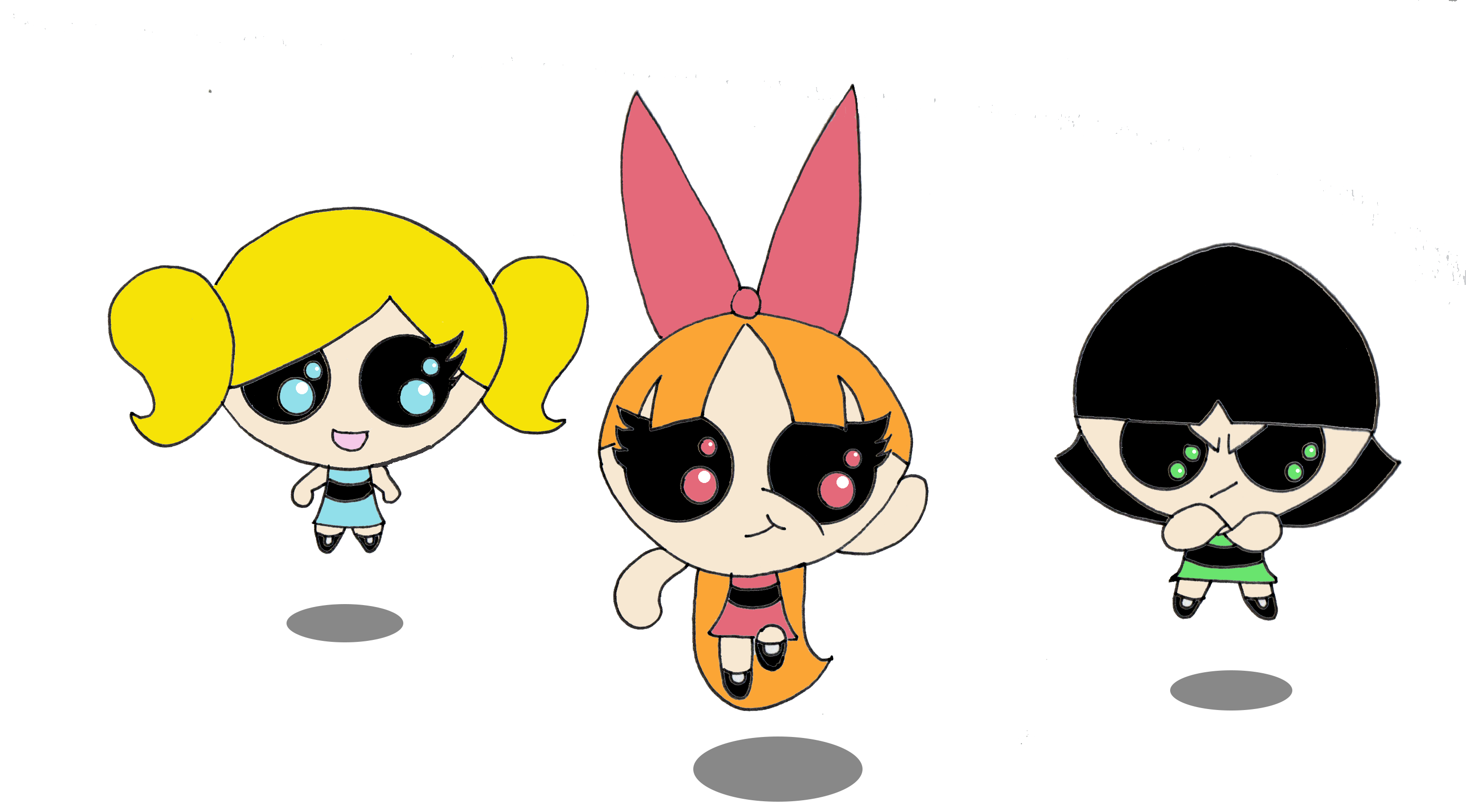 Chibi Power Puff Girls by TheKatieCakez on DeviantArt