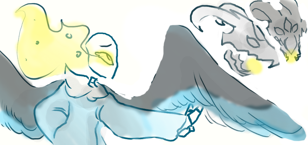 Outer X Birdtale {undertale au ship child} Starlet by BlueDirewolves on DeviantArt