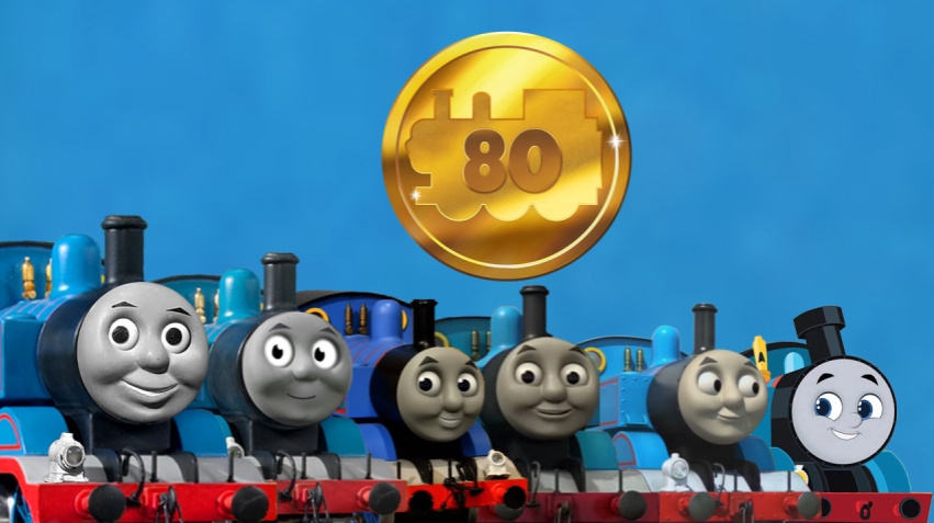 HAPPY 80TH ANNIVERSARY THOMAS AND FRIENDS! by DominicRossi500 on DeviantArt