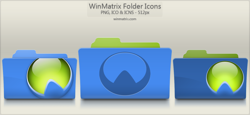WinMatrix Folder Icons by jatin on DeviantArt