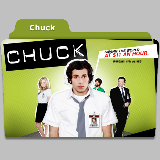 Chuck tv show folder icon by speakingsoul on DeviantArt