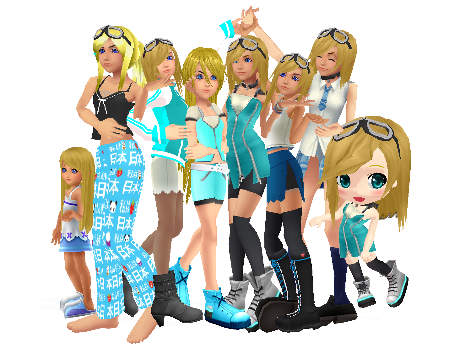 Rissa Pack + Download by YhurLittleMonster on DeviantArt