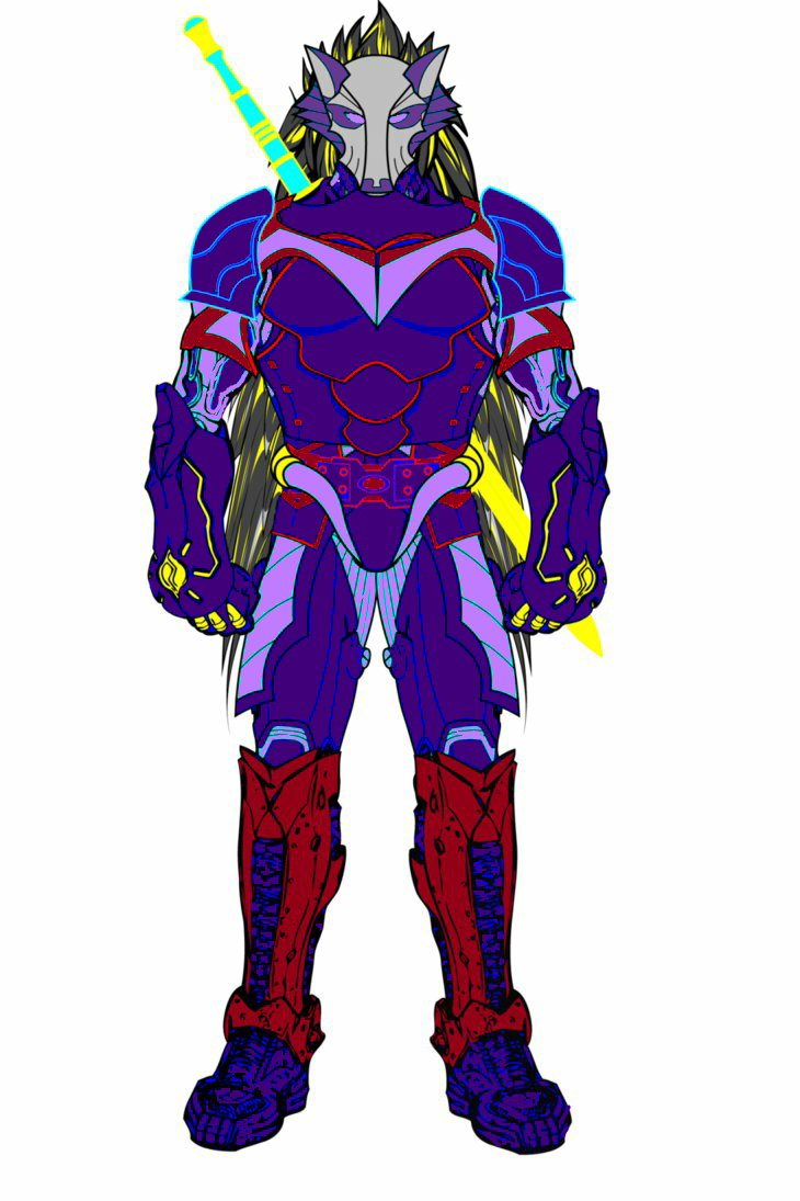 Wolfblade's Corrupter Armour by Mask-of-Vice on DeviantArt