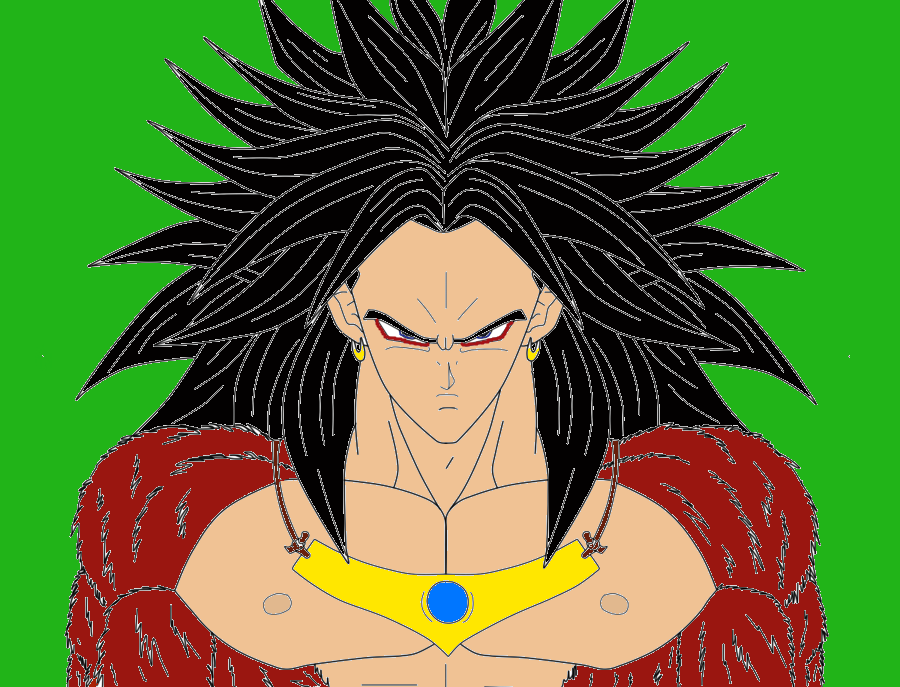 Super Saiyan 4 Broly by Mask-of-Vice on DeviantArt