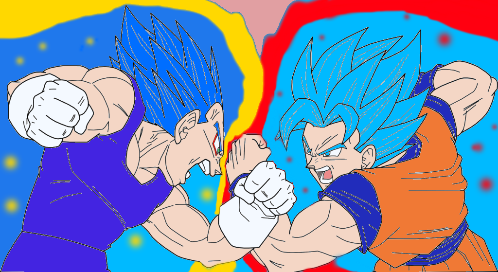 Vegeta vs Goku, The Final Fight by Mask-of-Vice on DeviantArt