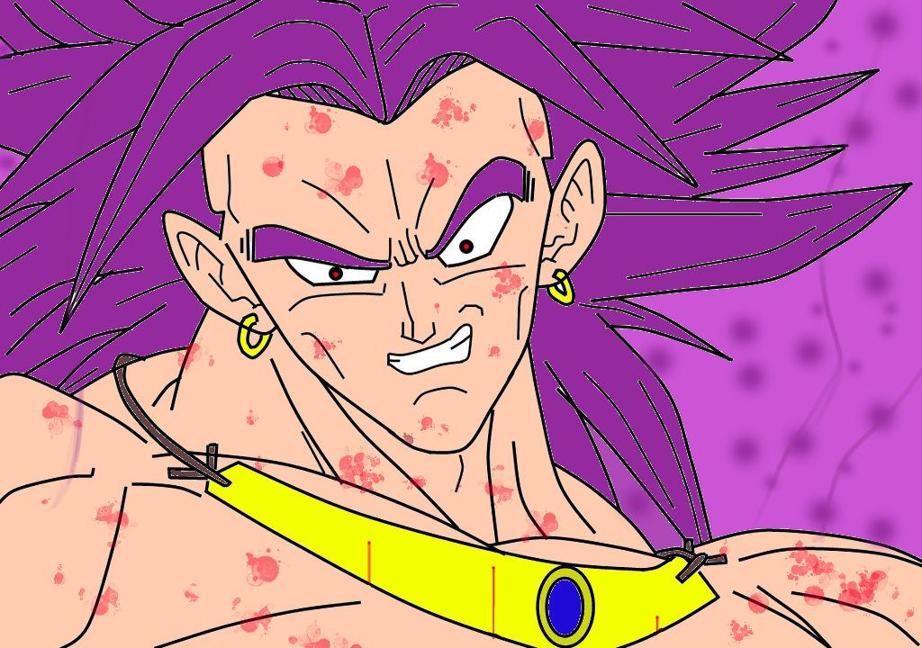 God of Destruction Broly, Bloody version by Mask-of-Vice on DeviantArt