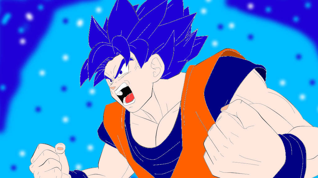 Super Saiyan Blue Evolution Goku by Mask-of-Vice on DeviantArt