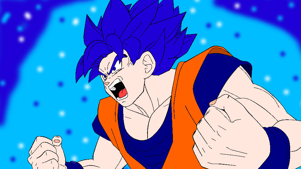 Super Saiyan Blue Evolution Goku by Mask-of-Vice on DeviantArt