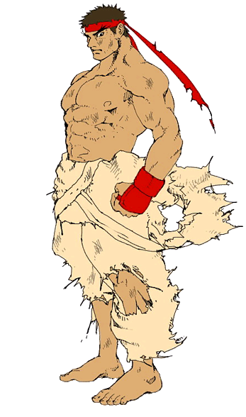 Ryu Render by Mask-of-Vice on DeviantArt