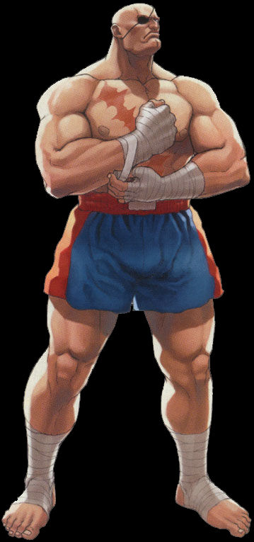 Sagat Render 3 by Mask-of-Vice on DeviantArt