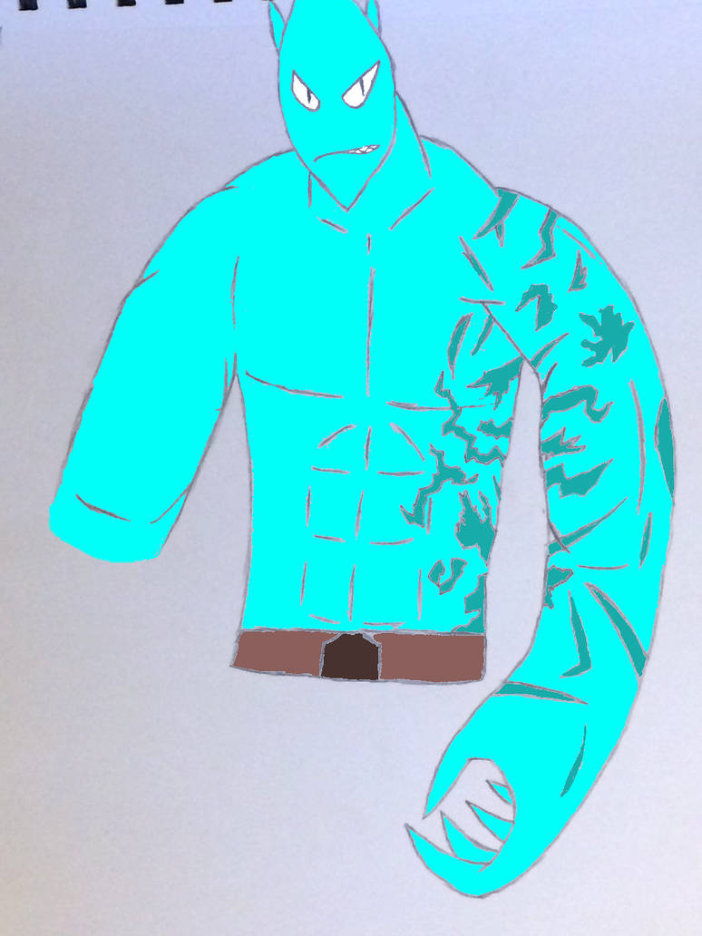 MHA oc, Scarred/Bulky Abel Nagitard Coloured by Mask-of-Vice on DeviantArt