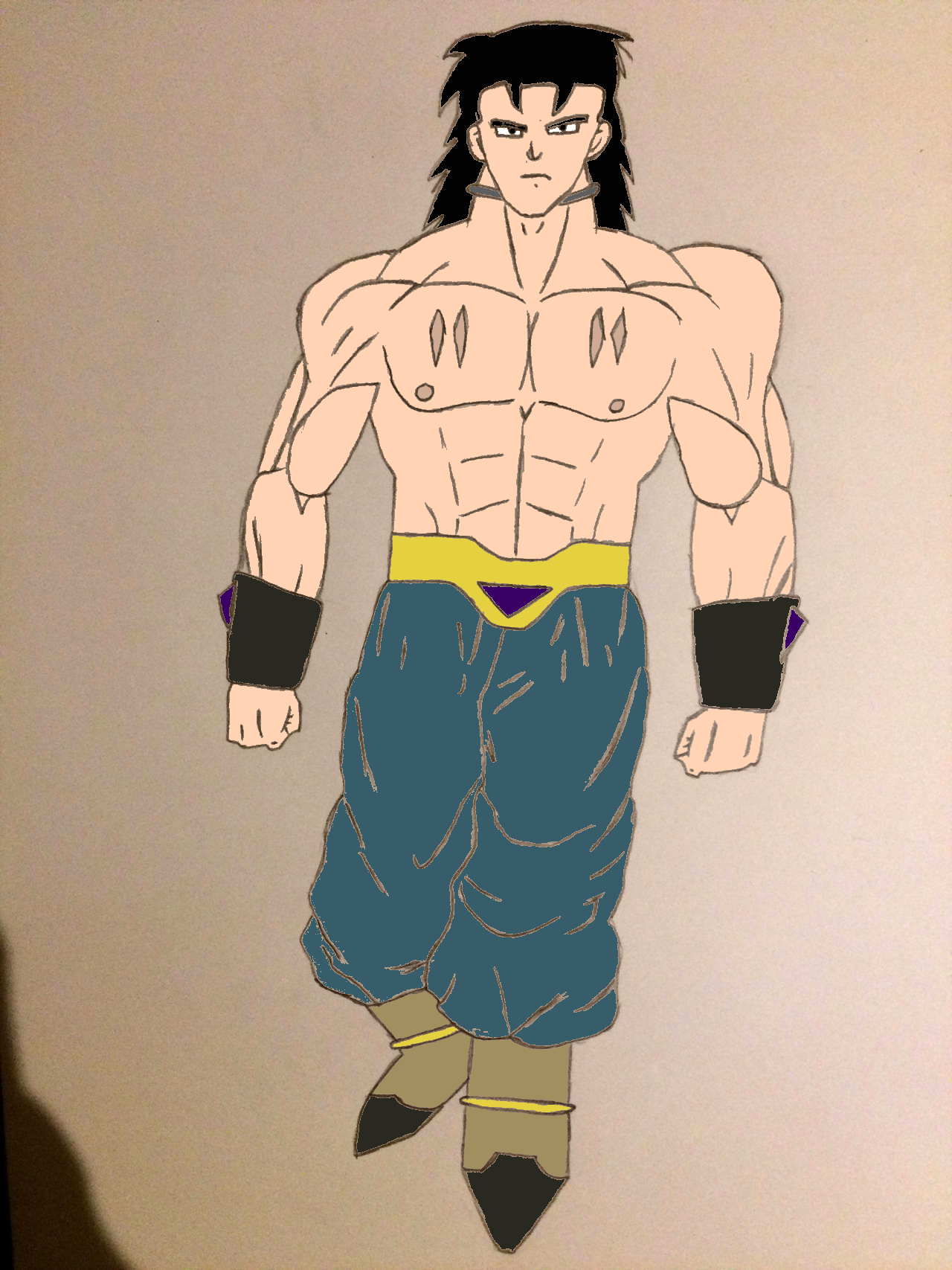 My Broly Design, Vice-Verse Broly (Coloured) by Mask-of-Vice on DeviantArt