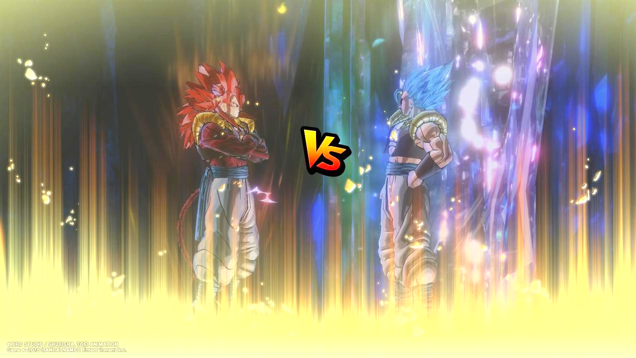 SSJ4 Gogeta VS SSB Gogeta! by Mask-of-Vice on DeviantArt