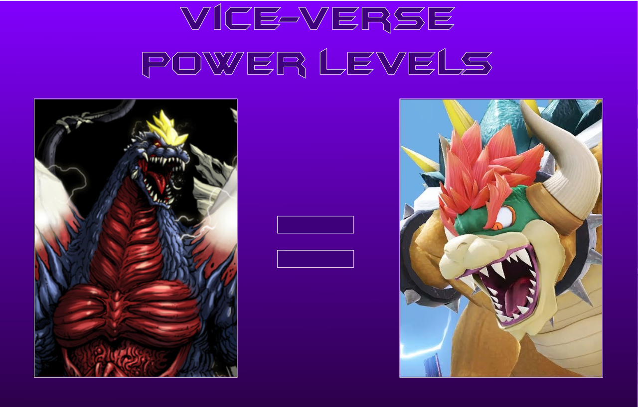 Vice-Verse P.L.s: Space Godzilla and Giga Bowser by Mask-of-Vice on ...