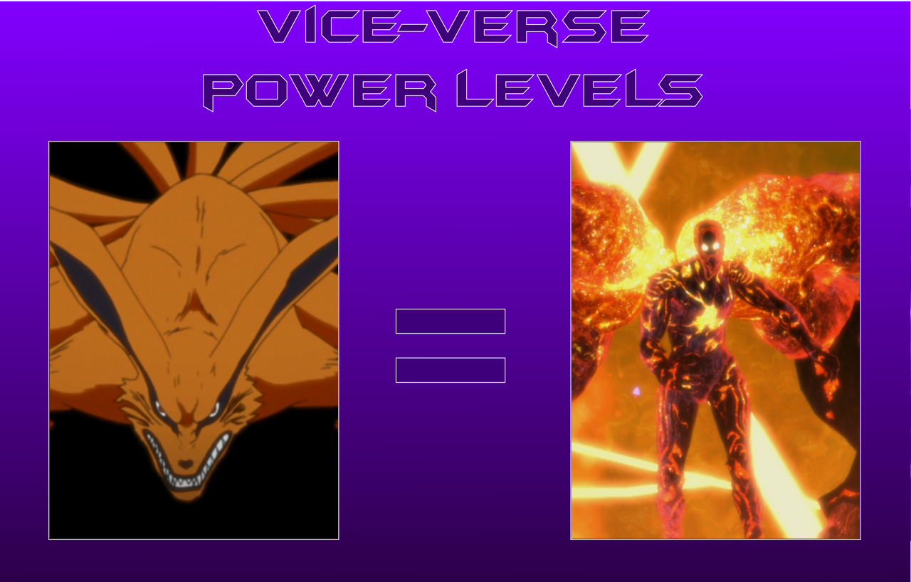 Vice-Verse Power Levels: Kurama and Gohma Viltra by Mask-of-Vice on ...
