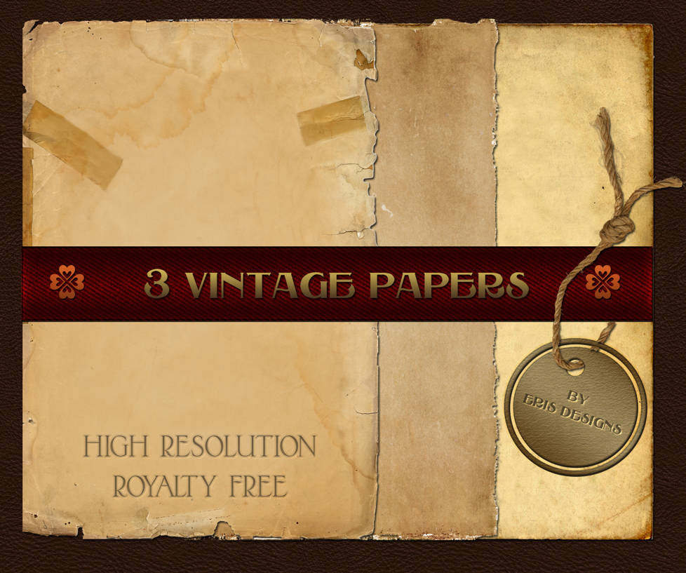 Vintage Paper Pack by Spiral-0ut on DeviantArt