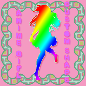 Anime girl custom shape by Alw4ys-M3 on DeviantArt