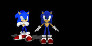 Sonic MMD model pack DL by jetknight on DeviantArt