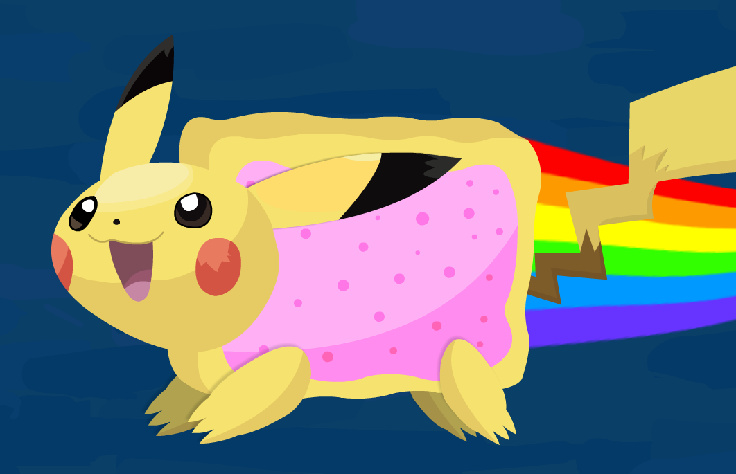 Pikachu Nyan Cat Gif